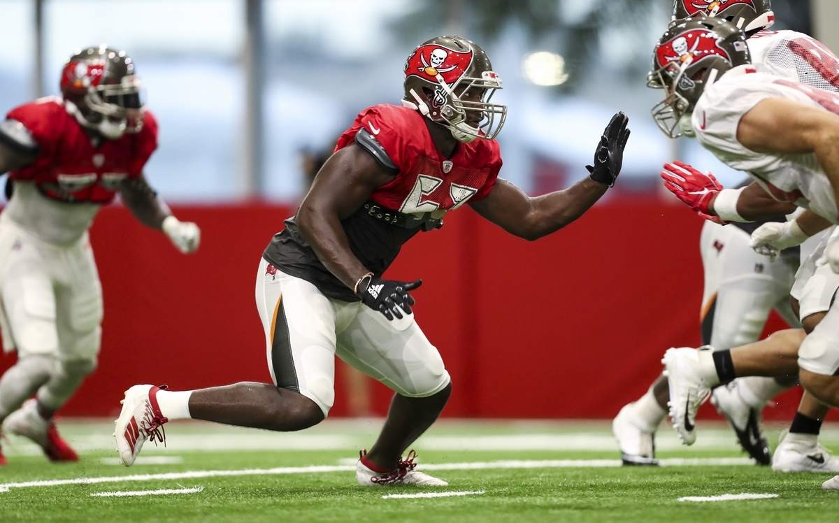 Bucs linebacker Noah Spence’s path to success a work in progress
