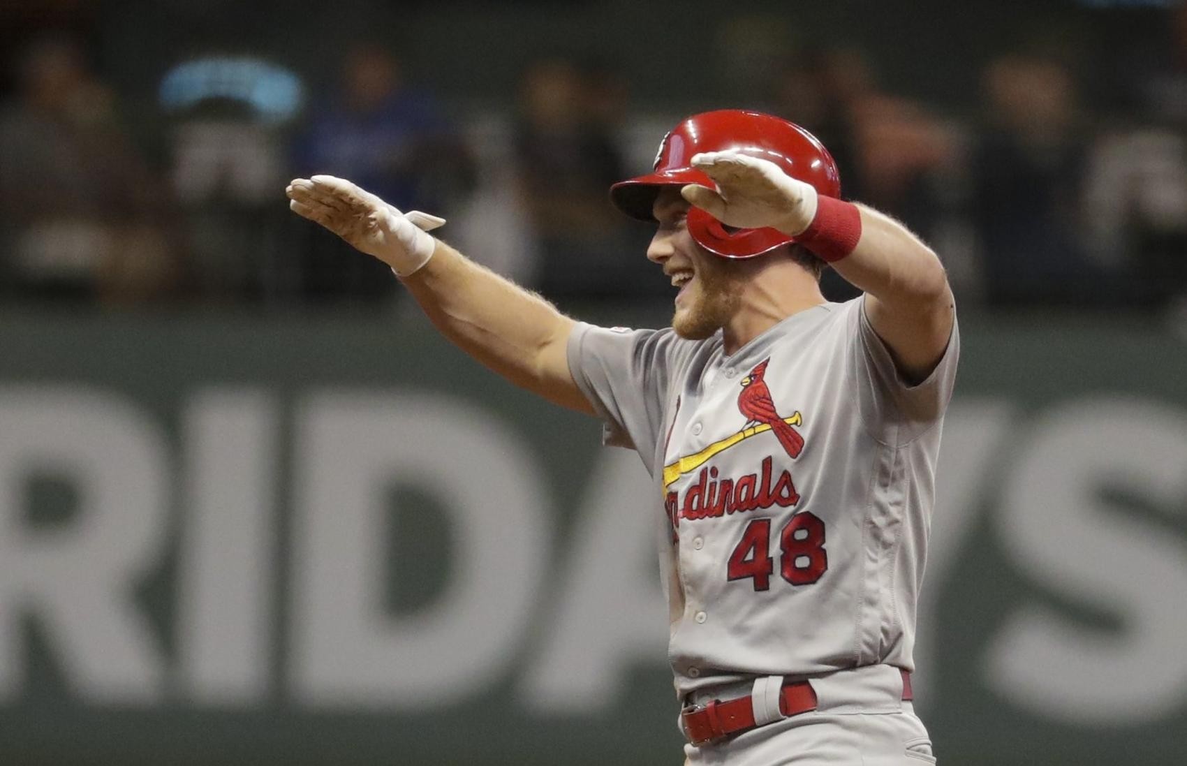 Surging Cardinals, powered by another six-run second, win again