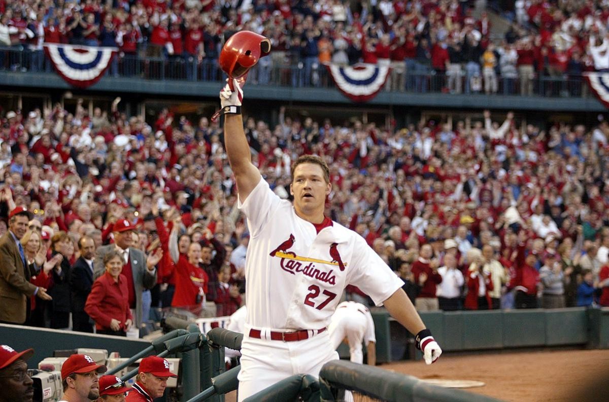 Scott Rolen will join roster of Cardinals in Hall of Fame with STL logo ...