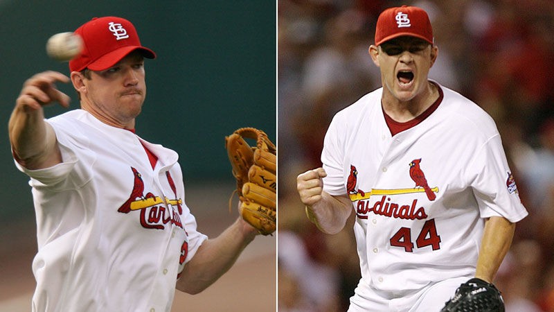 Welcome to the Cardinals Hall of Fame Izzy, Rolen and Mort Cooper