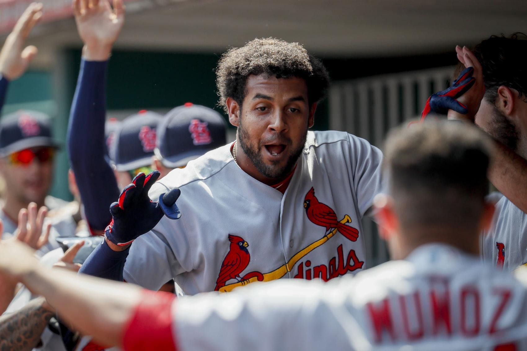 Wacha wins eighth straight; Cards beat Reds for 13th time in succession