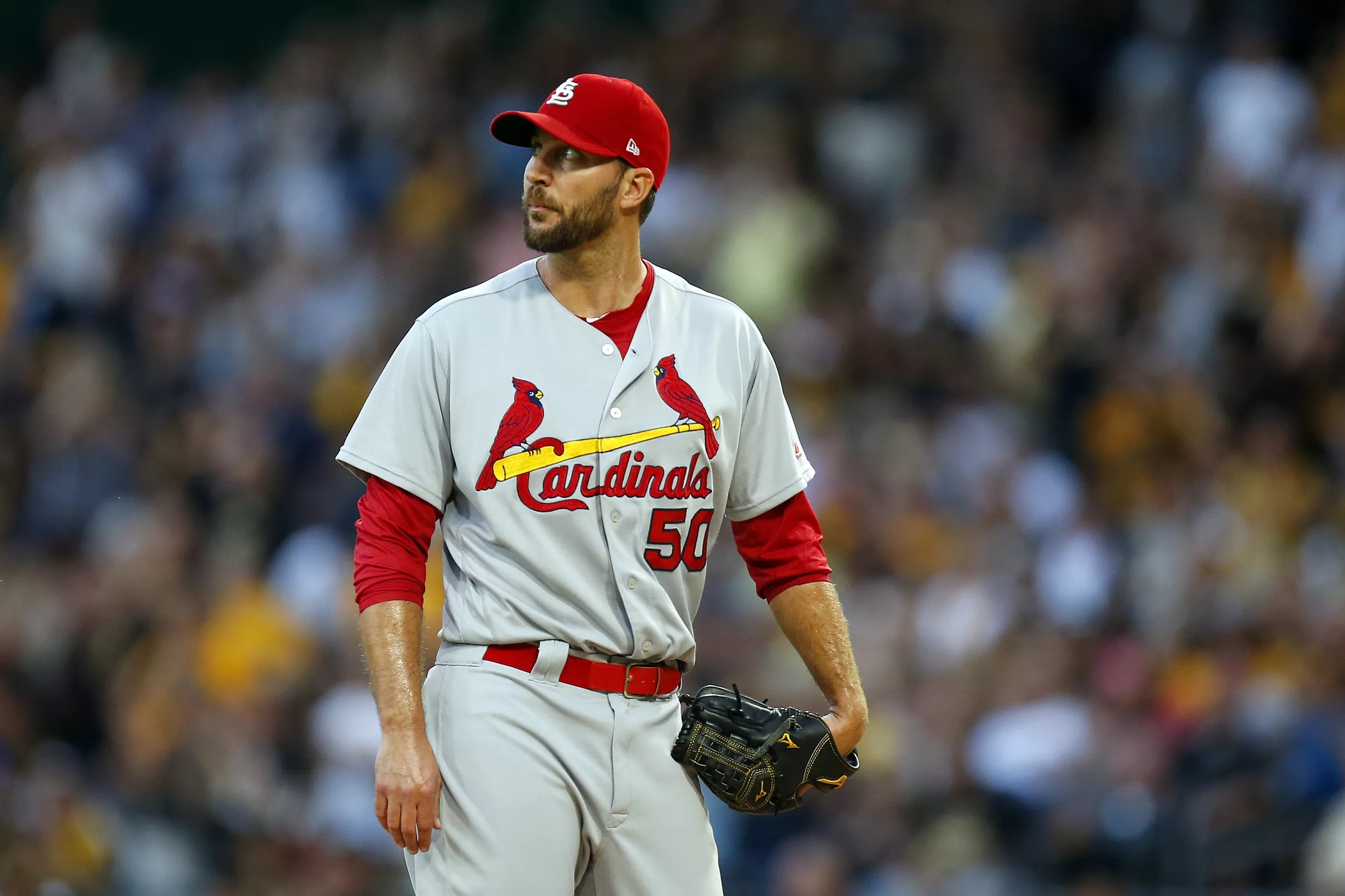 Adam Wainwright is feelin’ the Blues - A Hunt and Peck