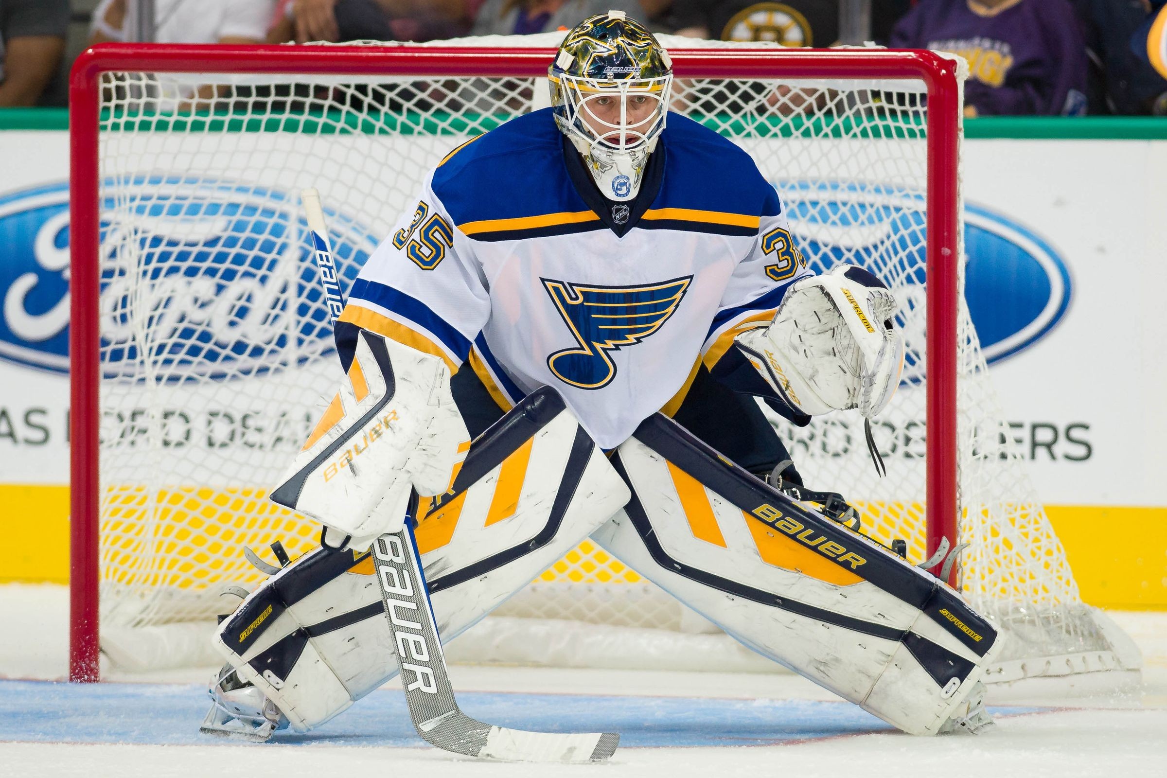 Lundstrom Gets First Start Of 2015-16, And Makes It A Good One