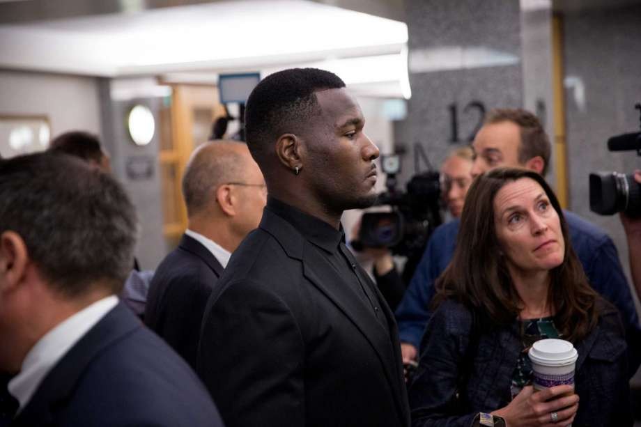 Former Seahawk Derrick Coleman gets community service after guilty plea