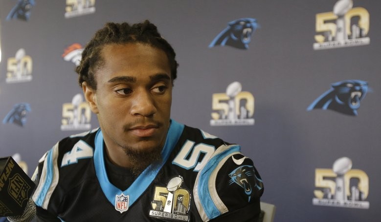 Panthers’ Shaq Thompson is happy to be at Super Bowl, sorry for his ...