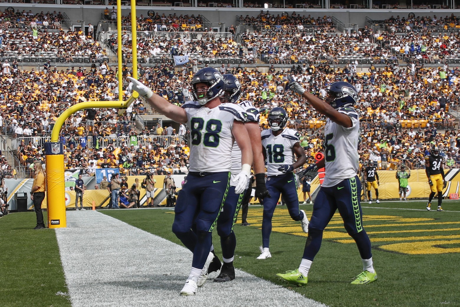 Seahawks tight end Will Dissly becoming a key red zone target for ...