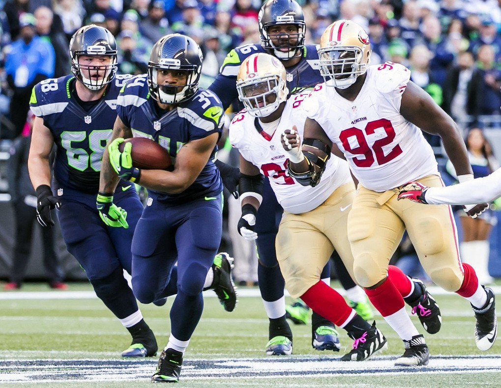 Seattle Seahawks’ offensive line finds its identity in win over San ...