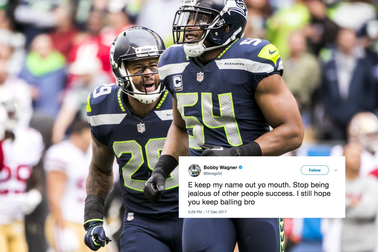 Earl Thomas says Bobby Wagner waited too long to take himself out ...