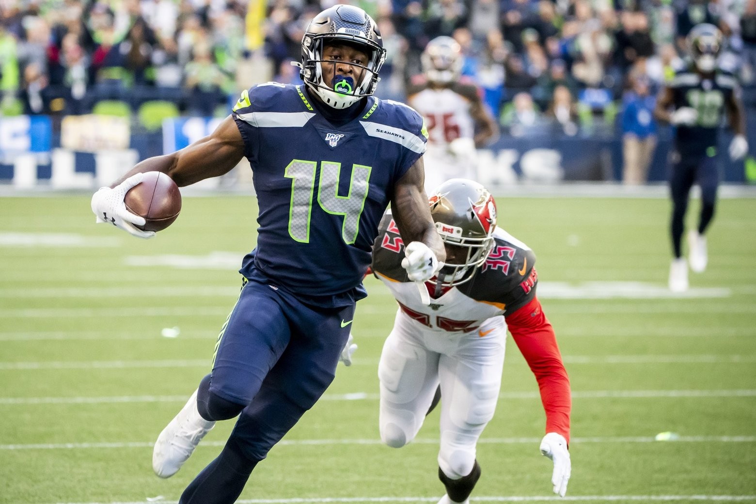 When it mattered most Sunday, Seahawks rookie DK Metcalf played like a ...