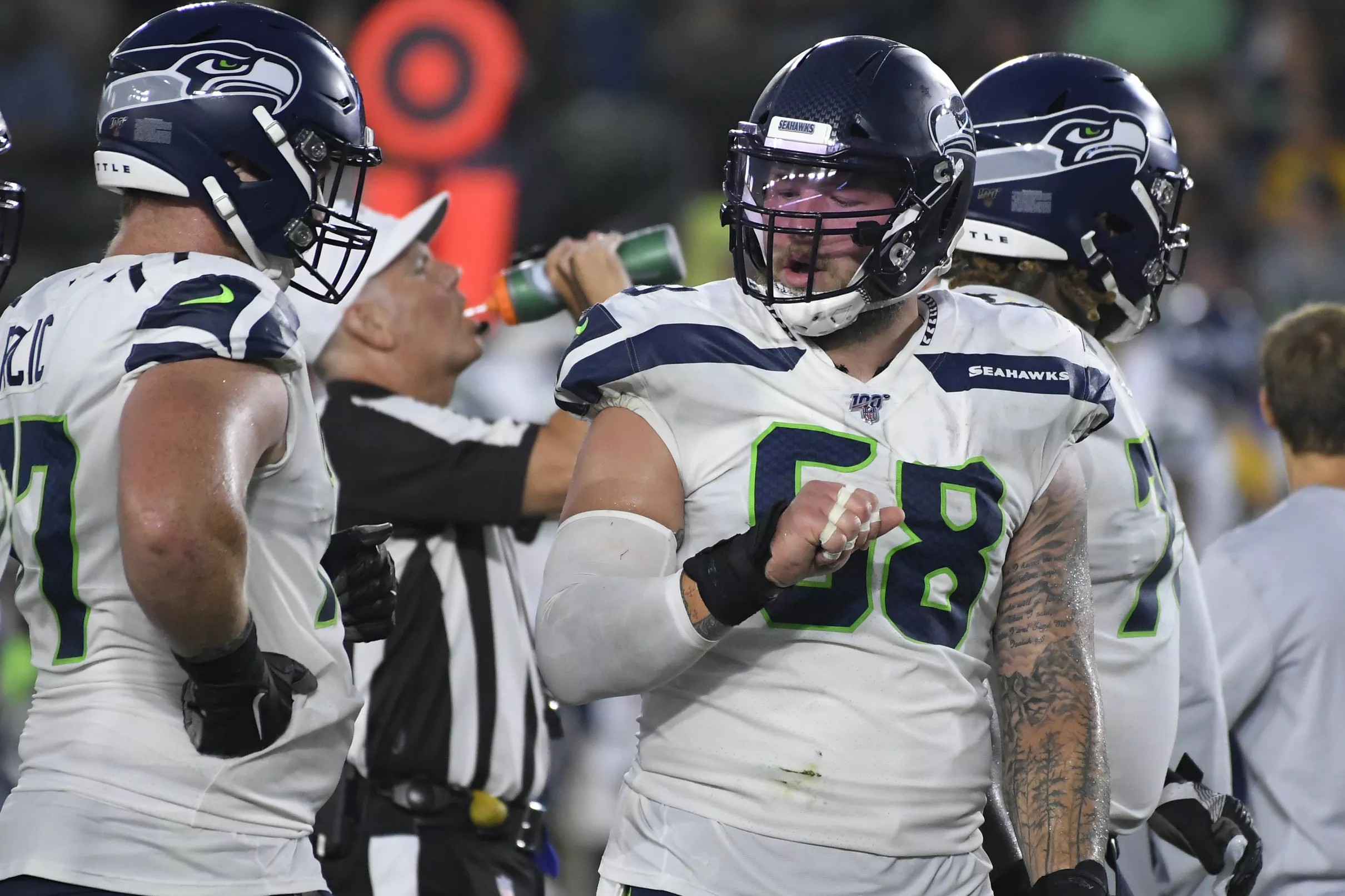 Seahawks offensive line beat up with Steelers game looming