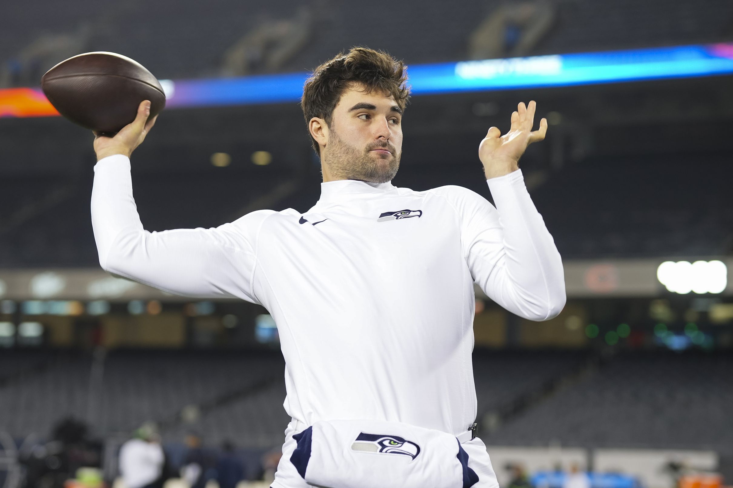 Report: Seahawks open to trading Sam Howell, drawing interest from ...