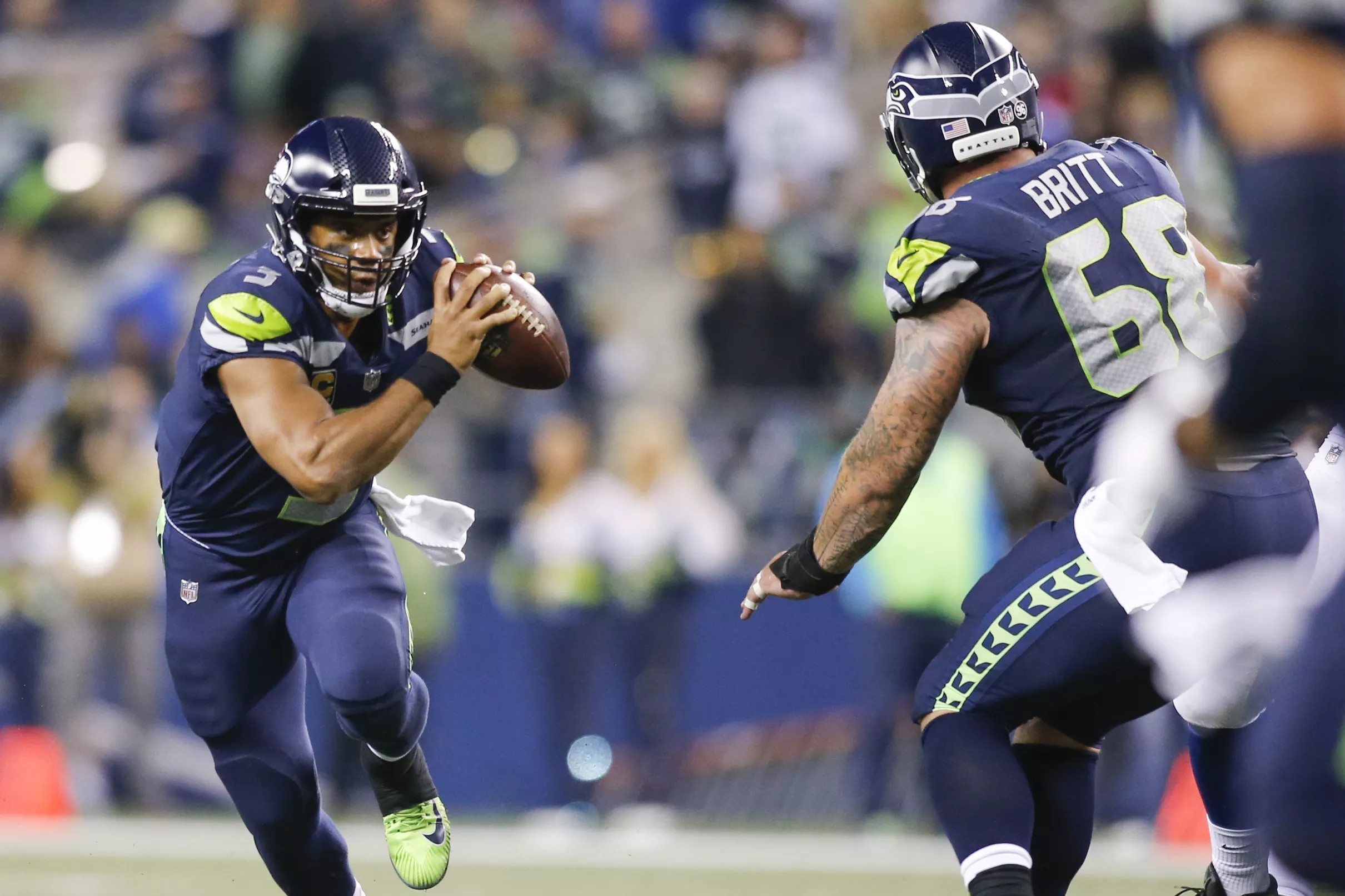 Seahawks stats update at the quarter mark: What are Russell Wilson and ...