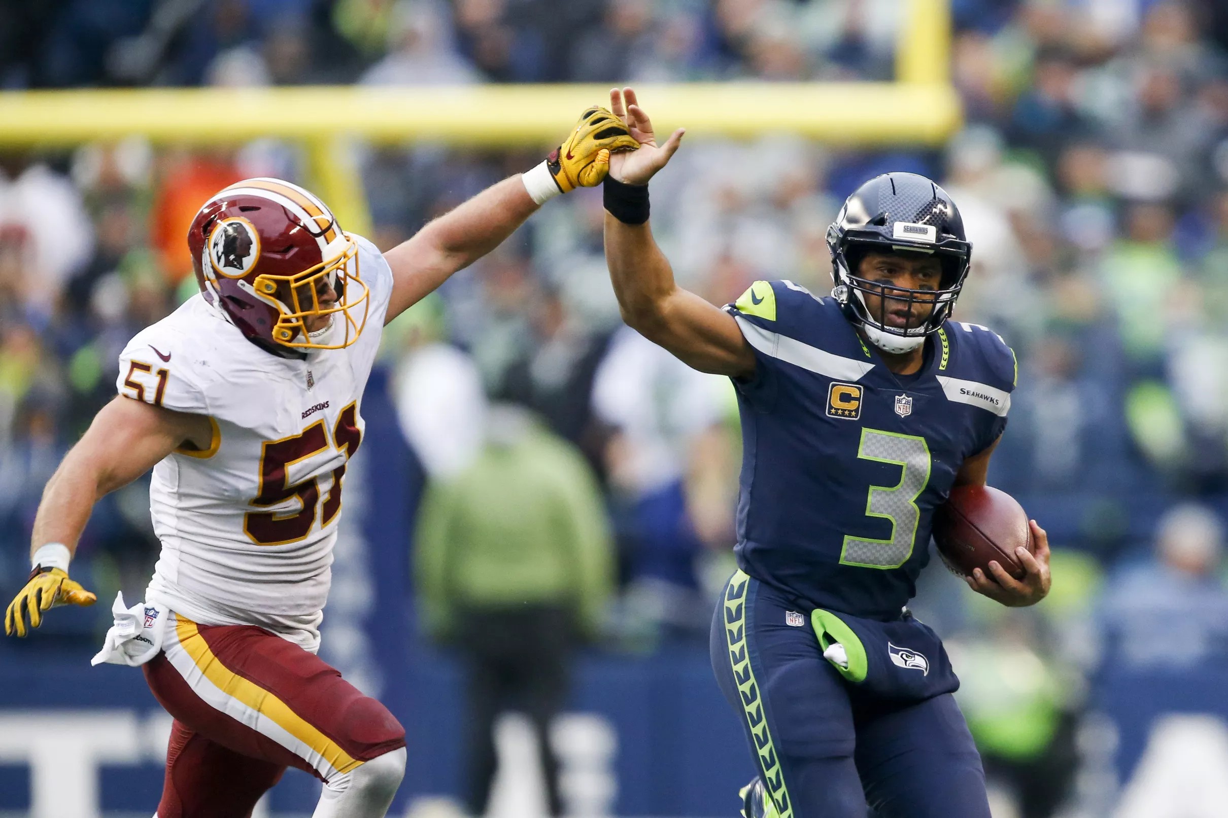 By the numbers: Russell Wilson at the halfway point
