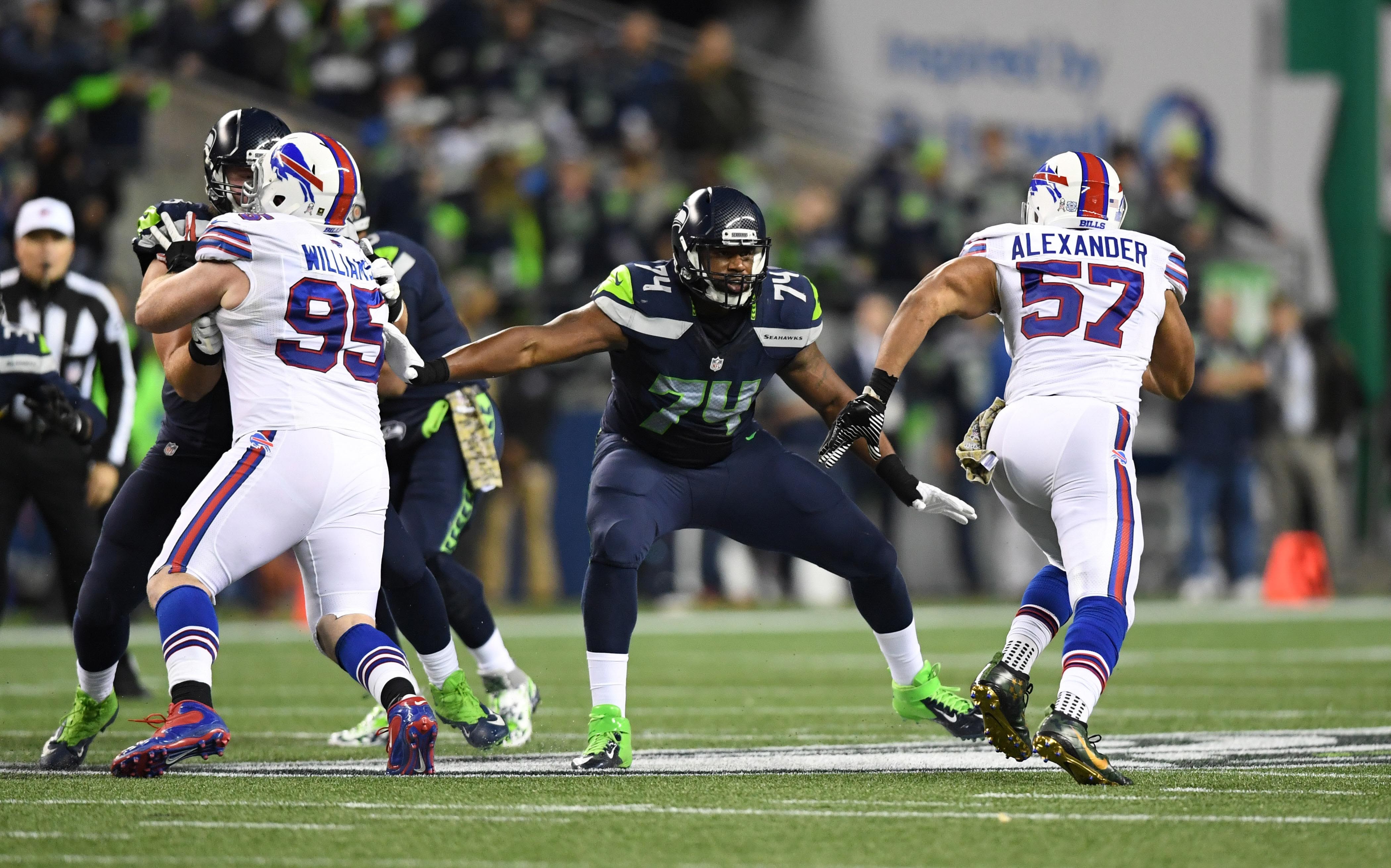 George Fant Becoming the Seahawks Long-Term Left Tackle?