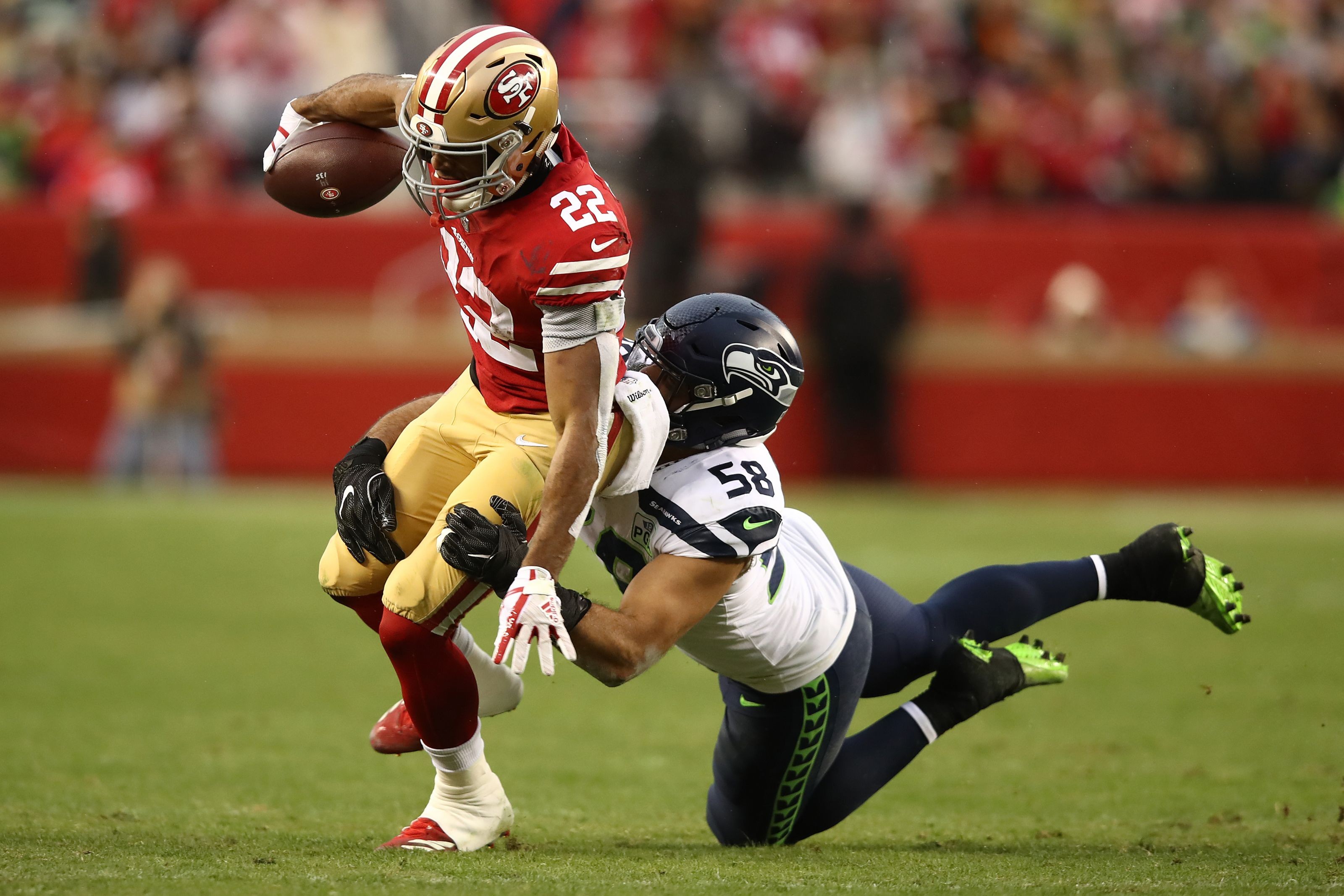 Seahawks have to stop three backs, the Niners just one