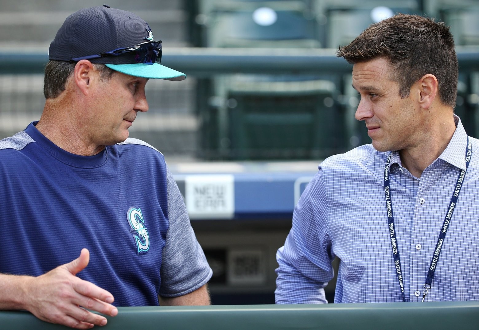 What the Mariners general manager Jerry Dipoto and manager Scott ...