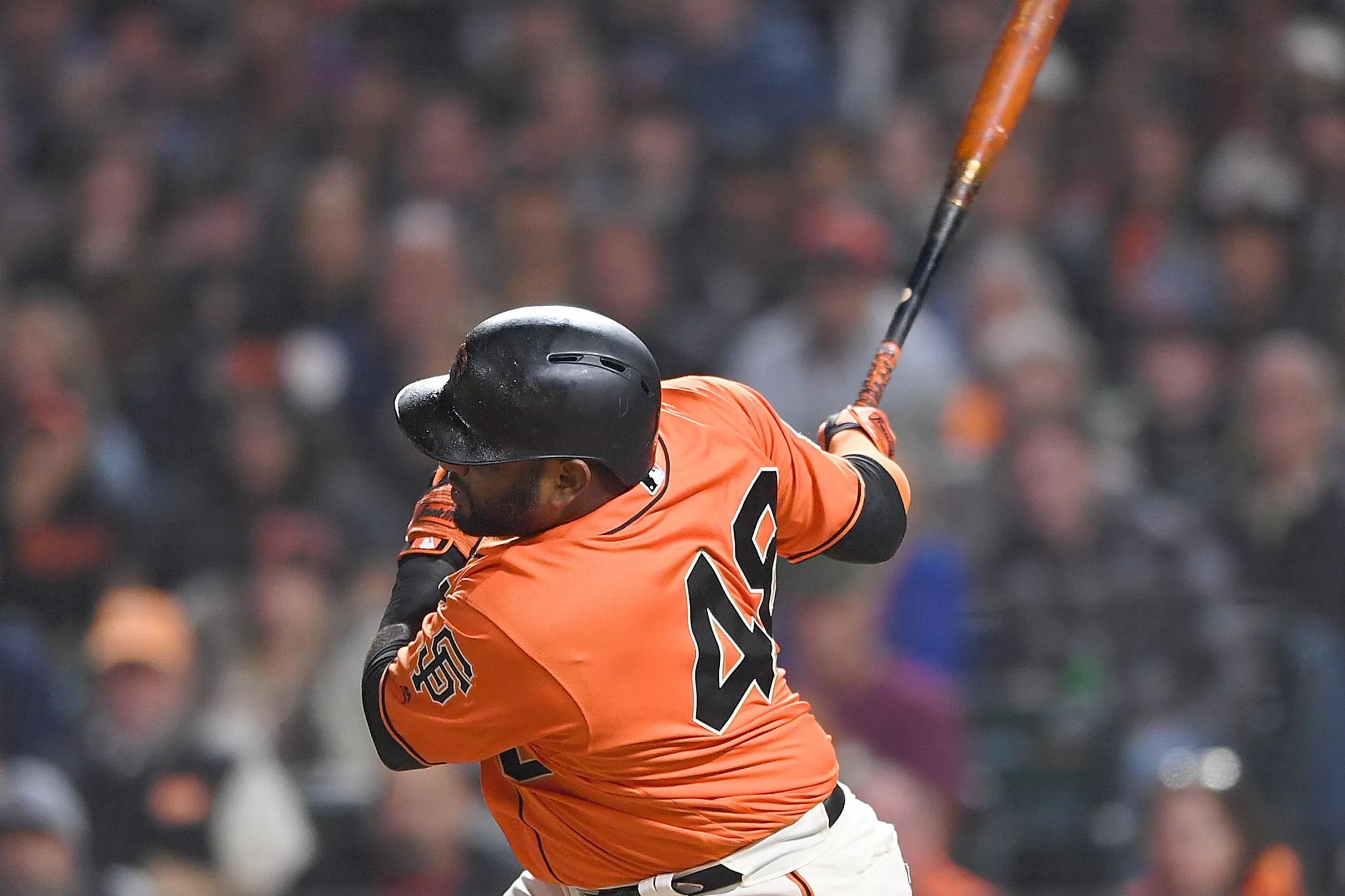 Pablo Sandoval was the fourth-best hitter on the Giants in 2018