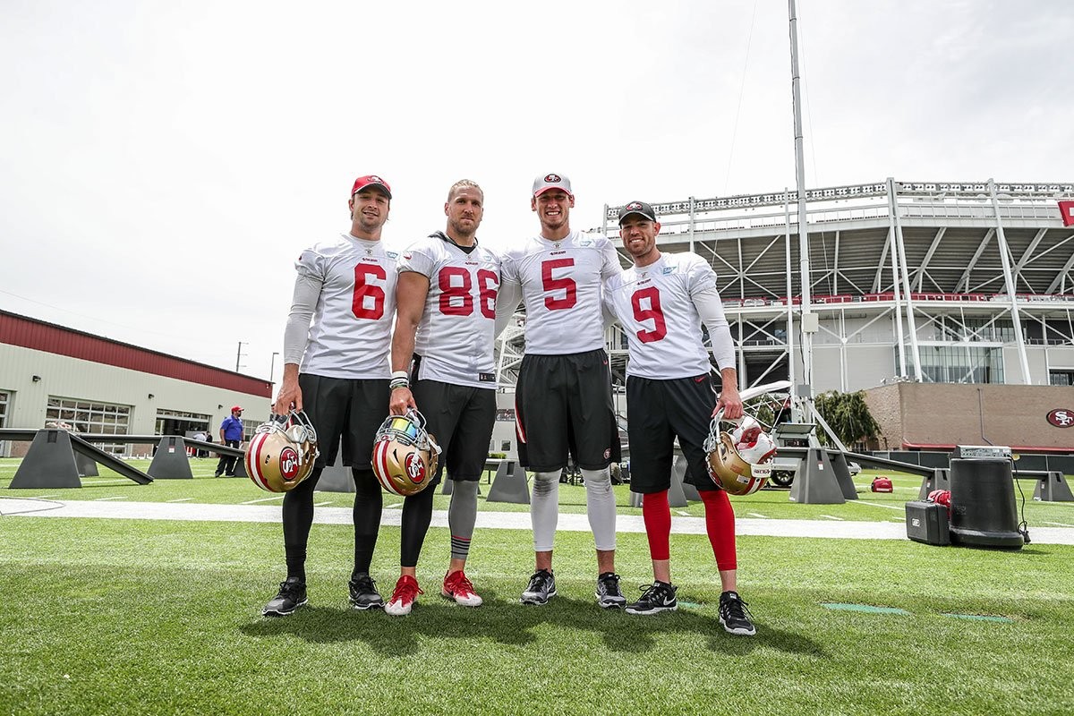 Robbie Gould and 49ers Legends Participate in American Century Championship
