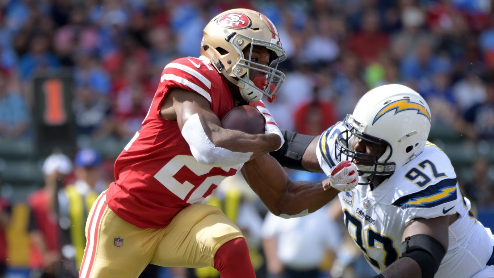 Matt Breida talks adoption, being a UDFA, working with Alfred Morris