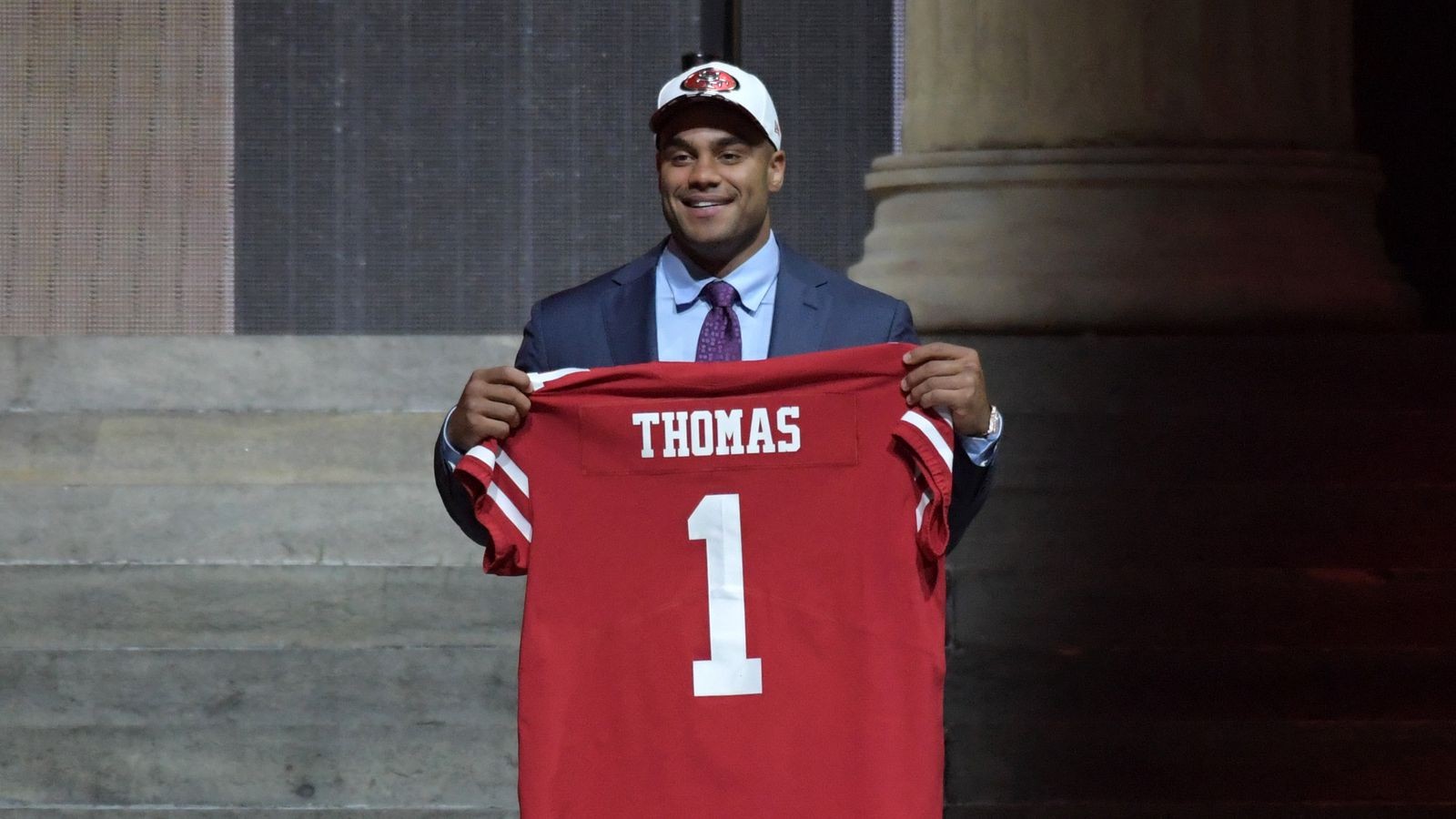 Solomon Thomas is one of seven un-signed first round picks