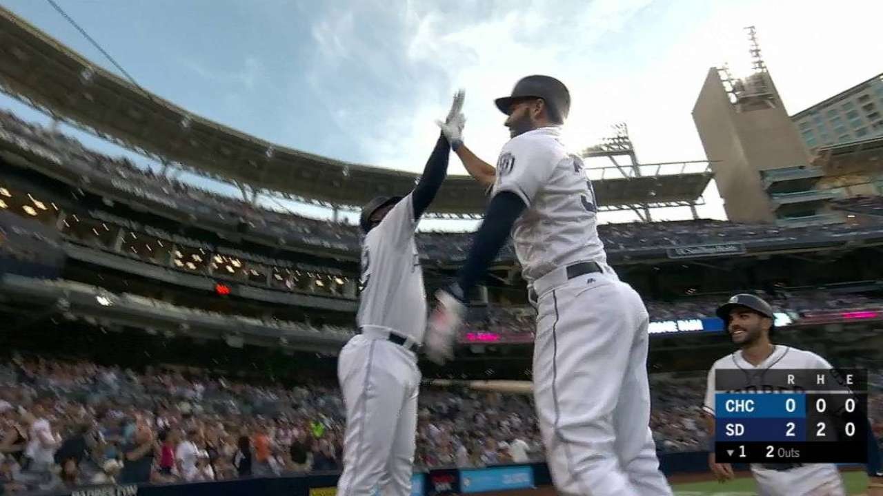 First baseman reflects on his season so far with the Padres