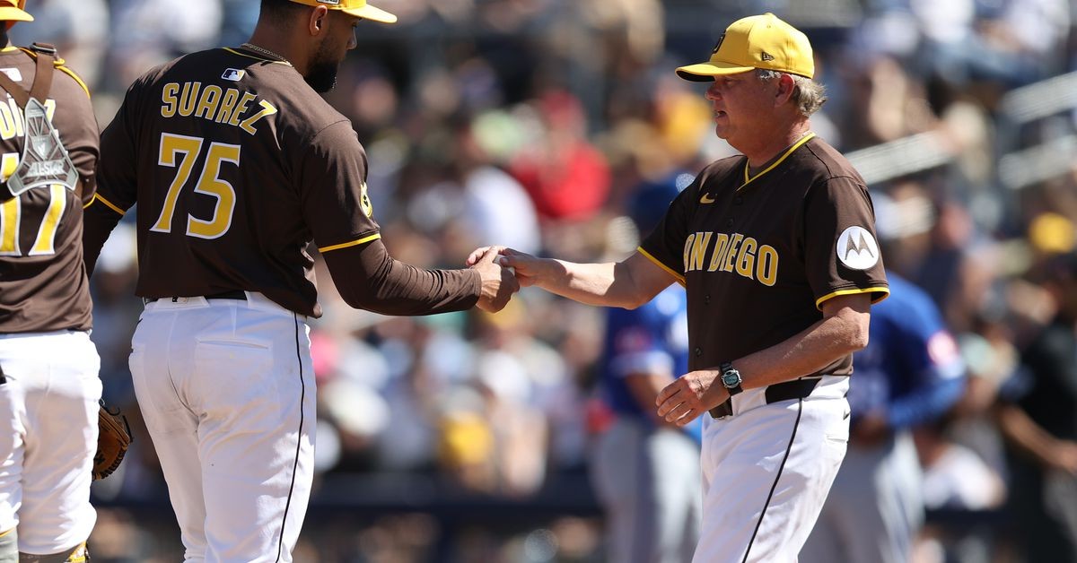 Robert Suarez struggling in spring