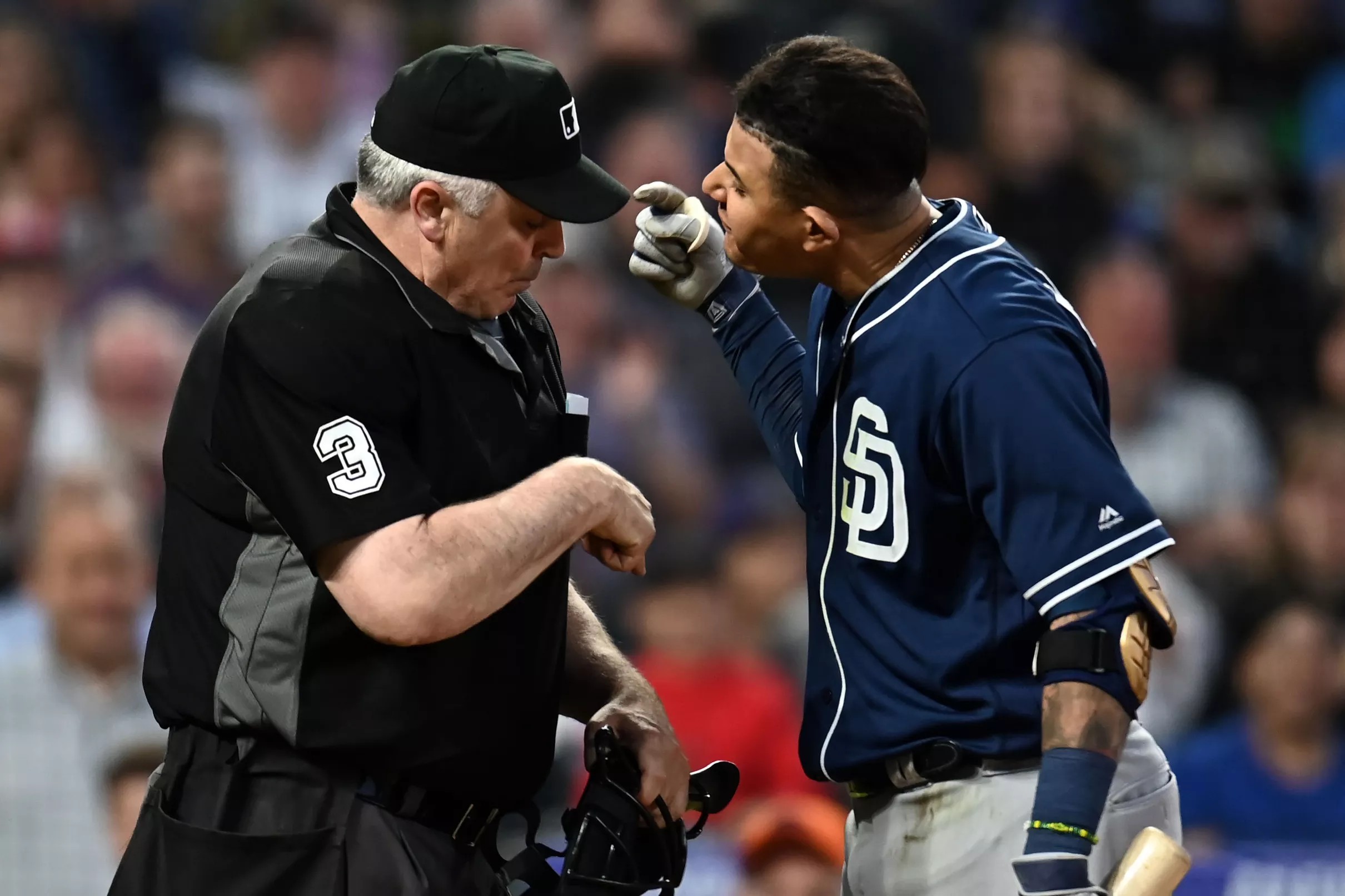 MLB umpires clap back at Manny Machado
