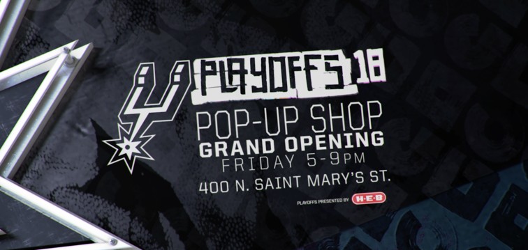 SAN ANTONIO SPURS TO HOLD GRAND OPENING OF DOWNTOWN PLAYOFFS POP-UP ...