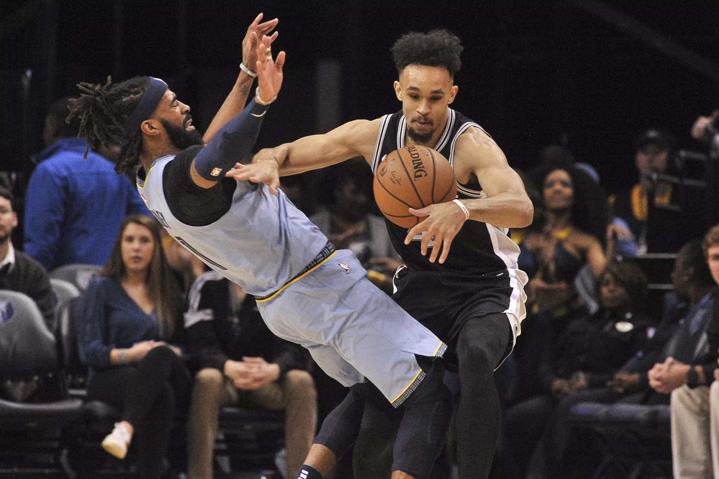 Derrick White gets schooled by a master