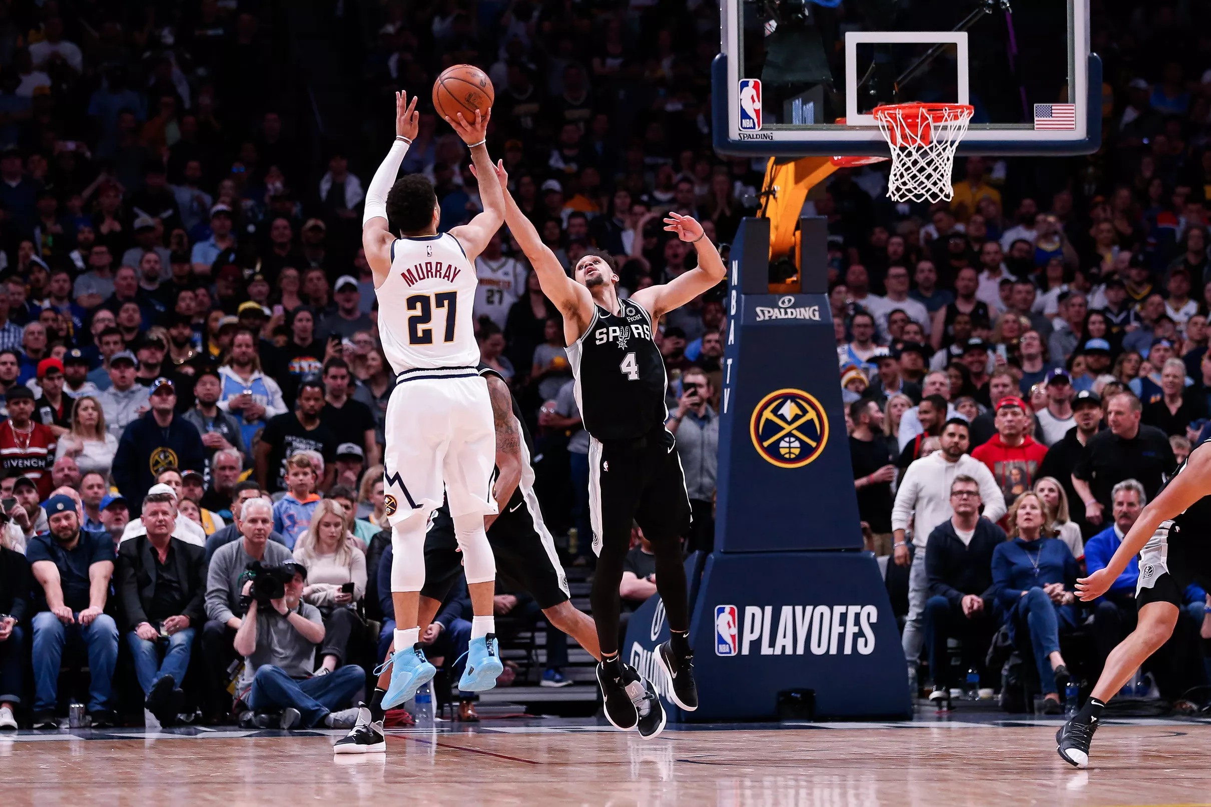 One way the Spurs’ defense is slowing down the Nuggets