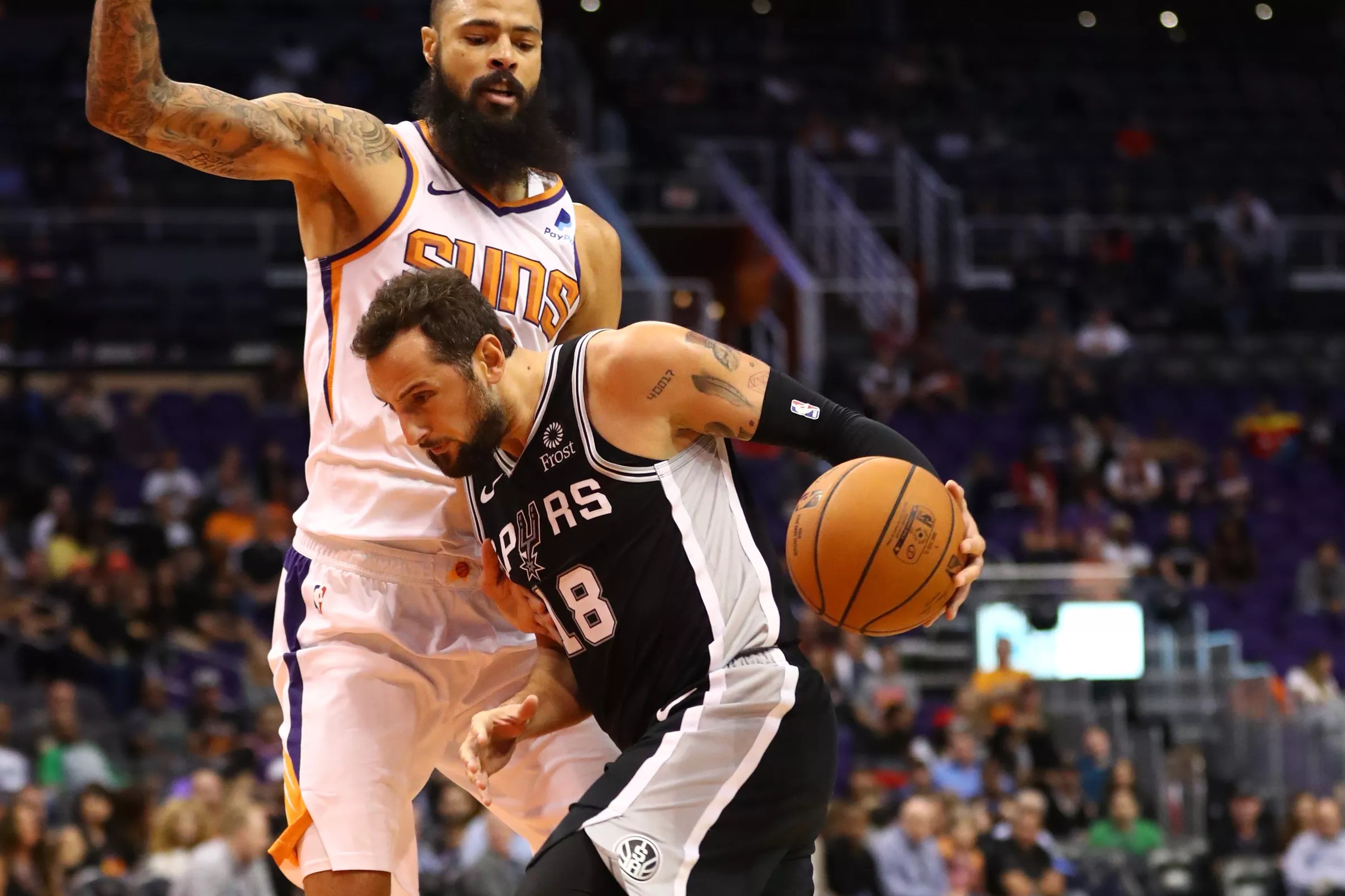 The Spurs’ two man game, and the open layup