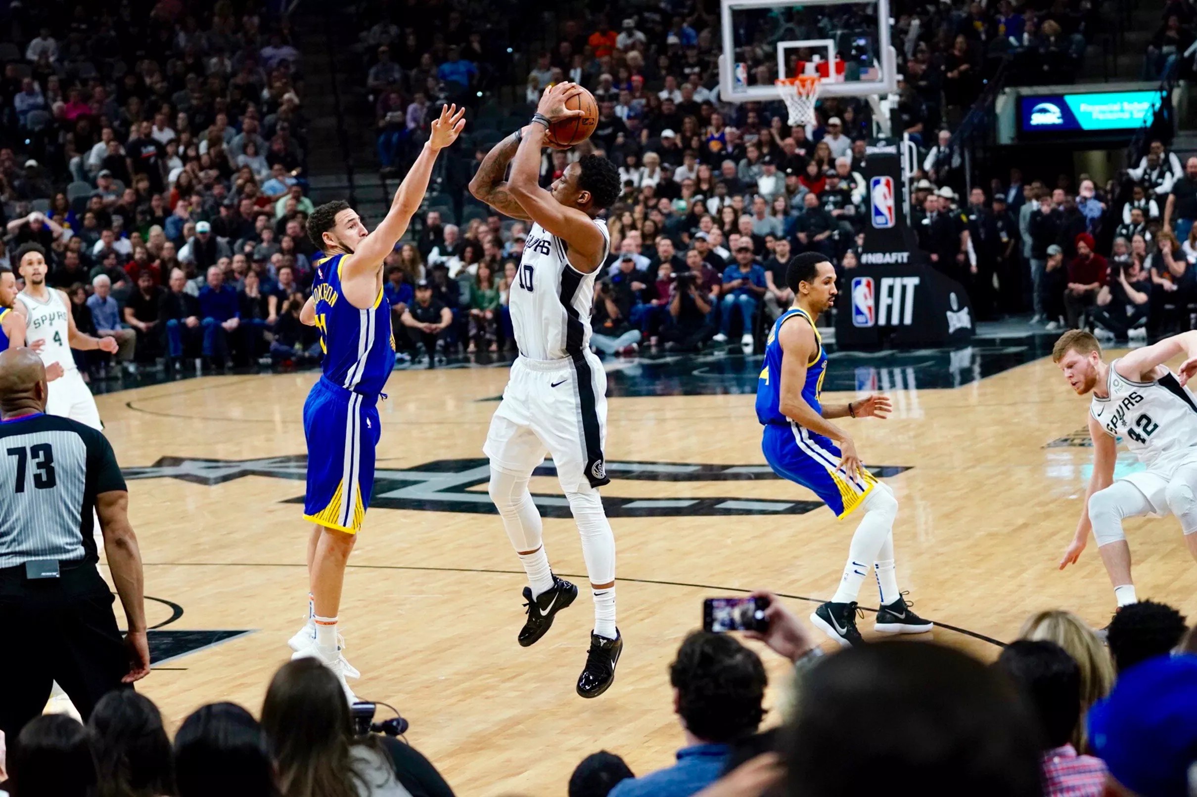 A single shot highlights DeMar DeRozan’s value to the Spurs