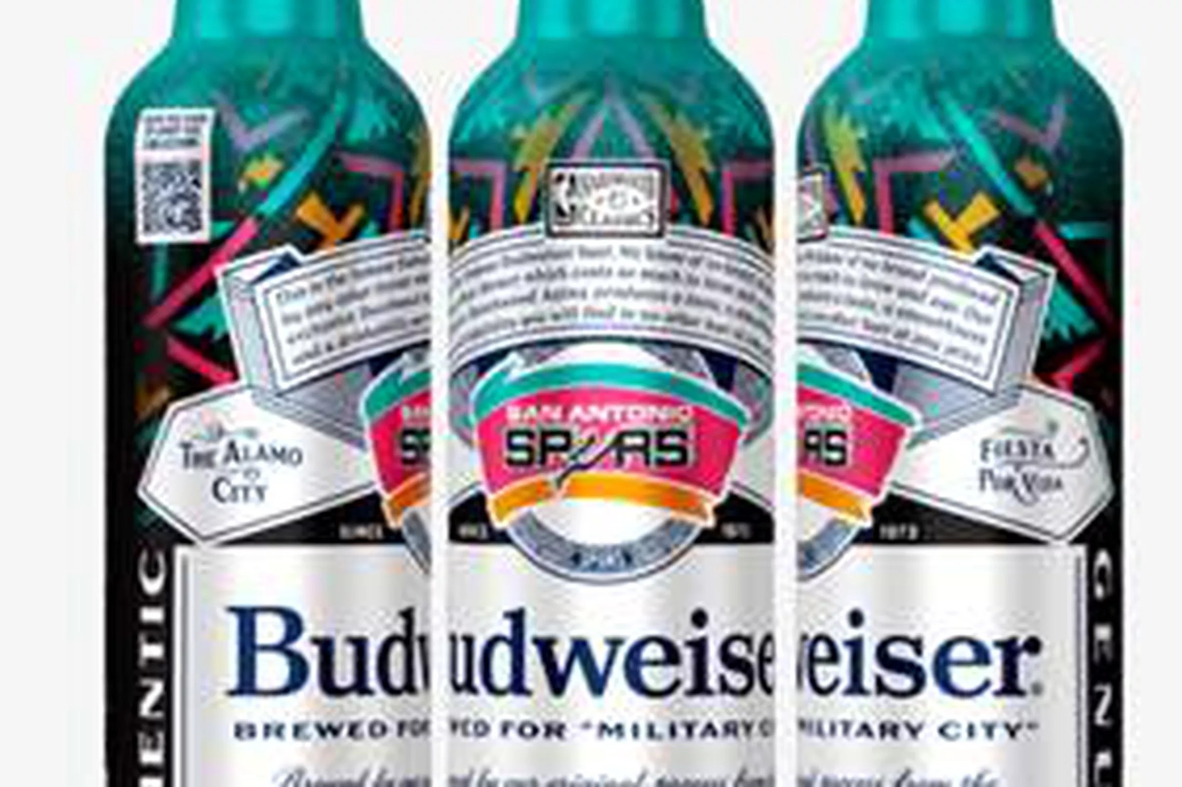 Budweiser launches Spurs-themed packaging