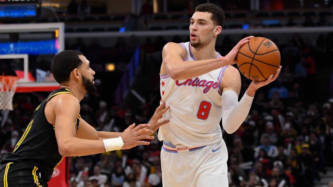 Kings to sign Zach LaVine to offer sheet, source says, after athletic ...