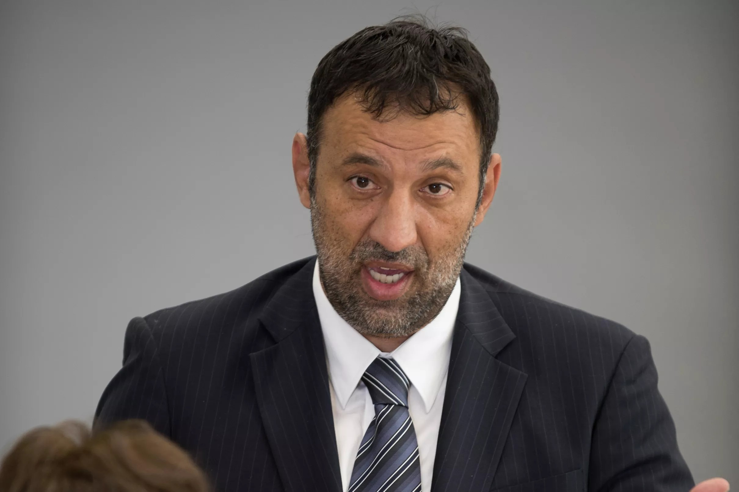 Vlade Divac Attends Roc Nation Pro Day In L.A.
