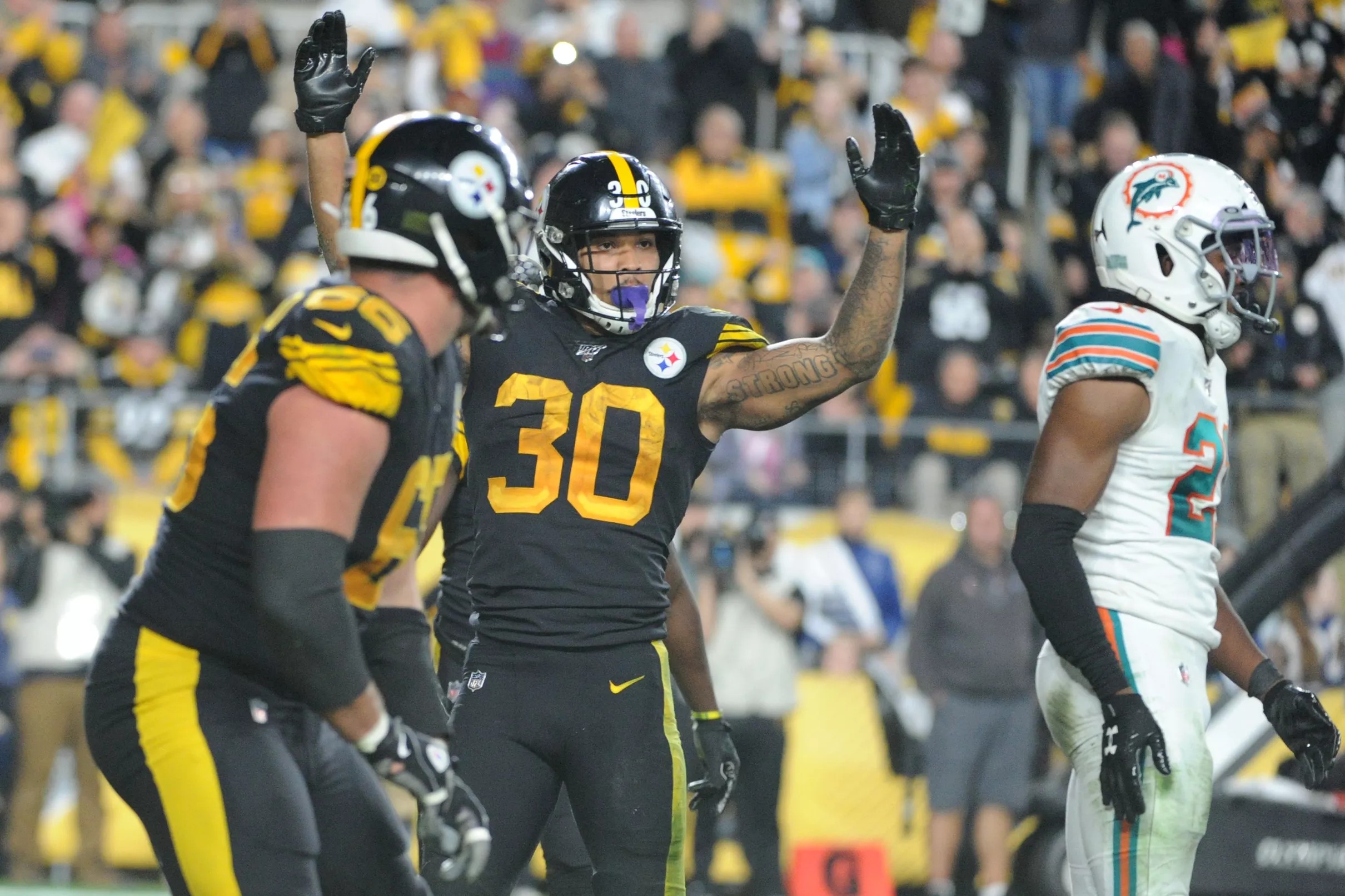 James Conner named AFC Offensive Player of the Week for his performance ...
