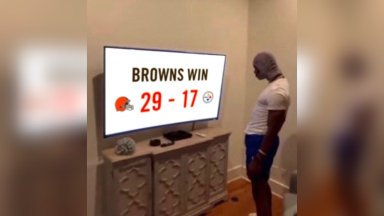 Browns Troll Steelers After Loss With George Pickens Meme