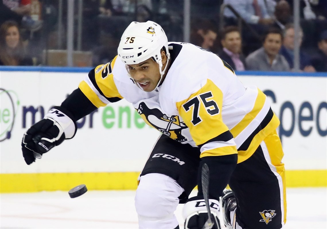 A few factors have played into Ryan Reaves' diminished role