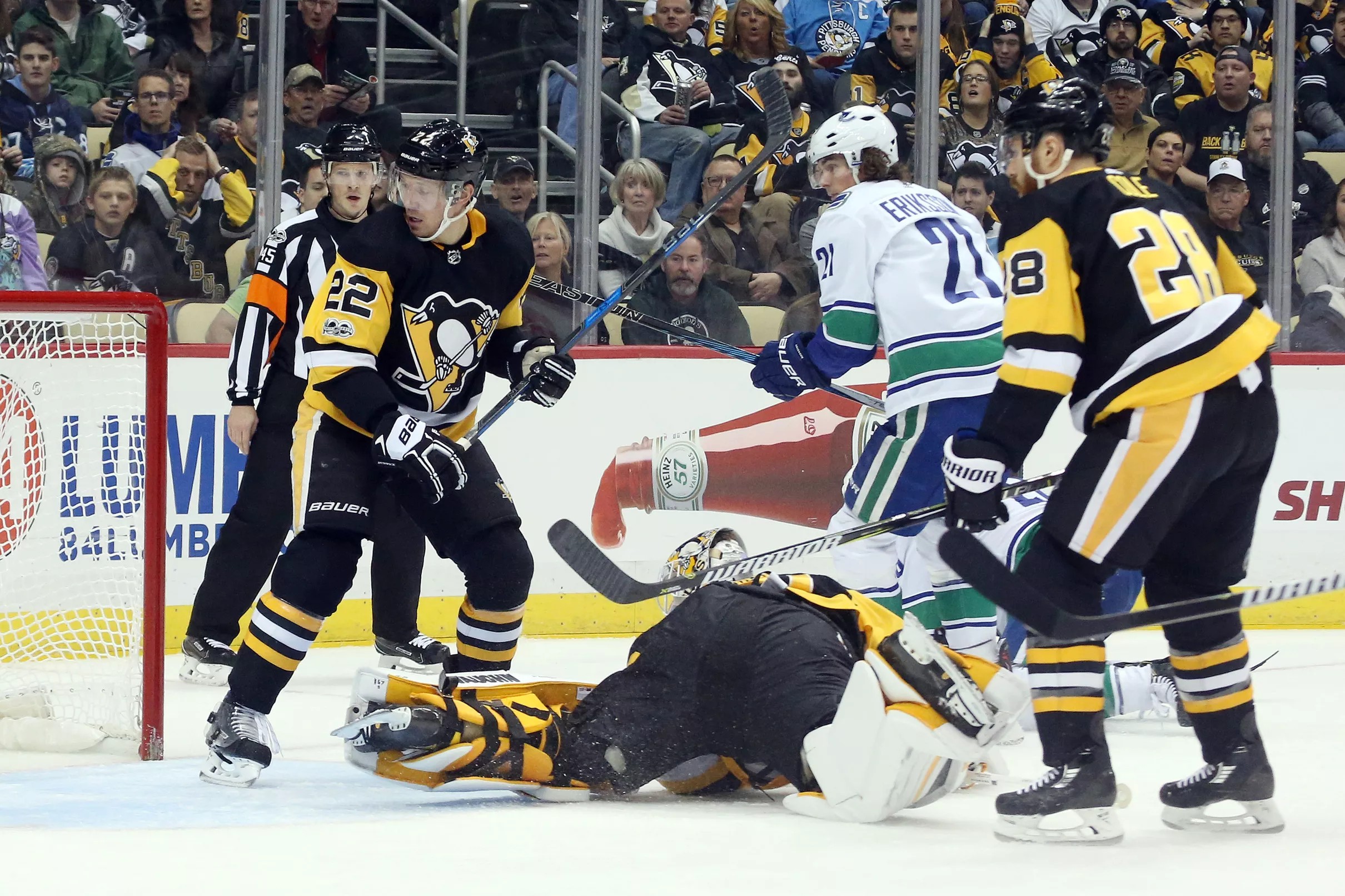 Recap: Penguins vs. Canucks. Pens are the turkey boys in listless 5-2 loss