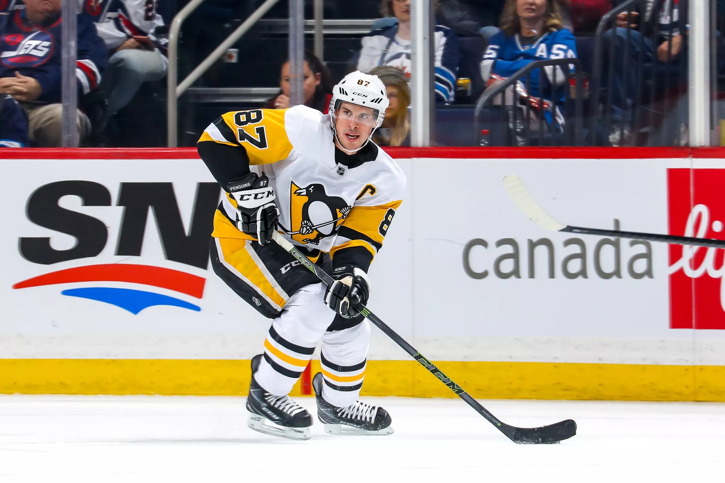 The Penguins captain was named the third star of the week.
