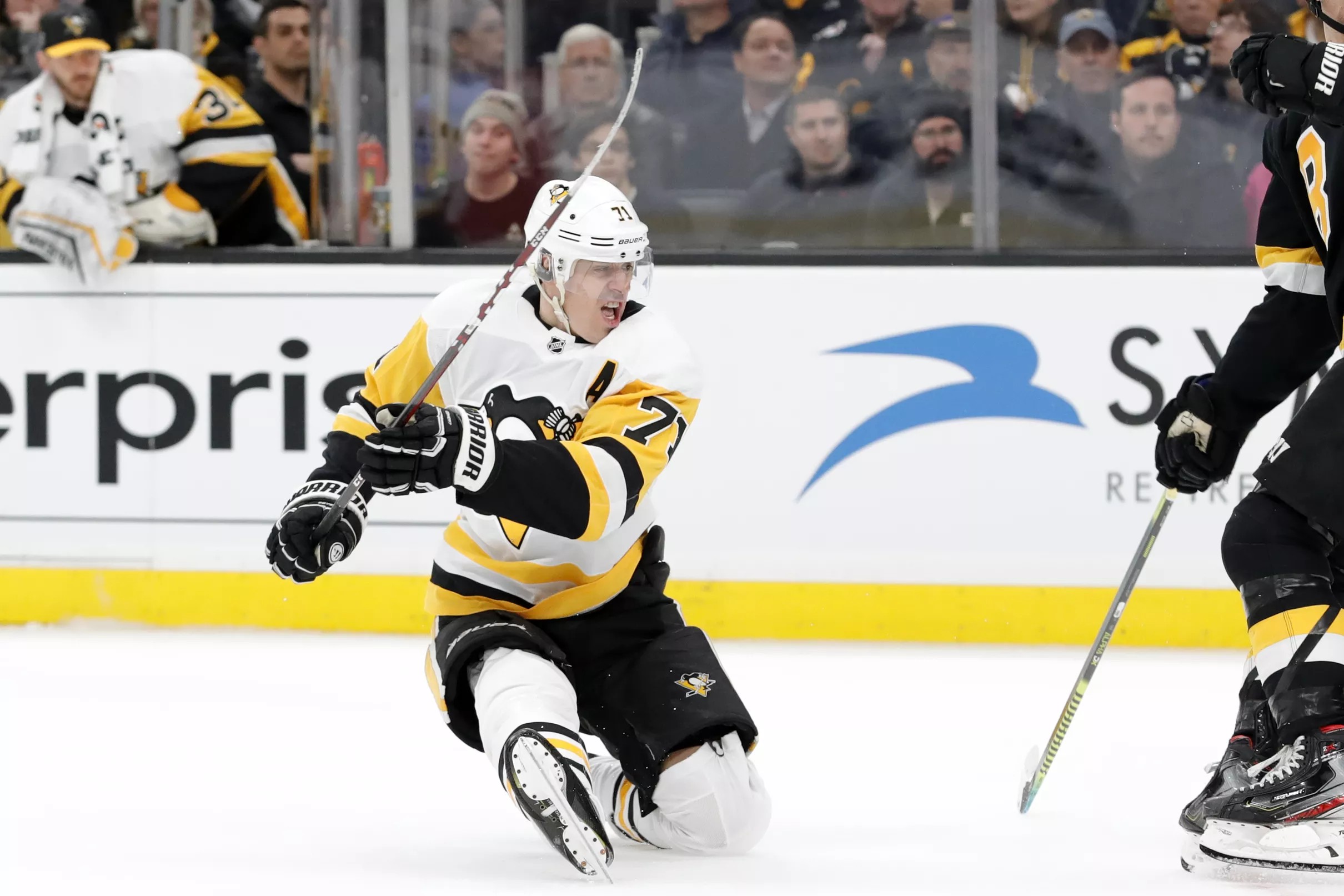 Evgeni Malkin is focused and ready to go