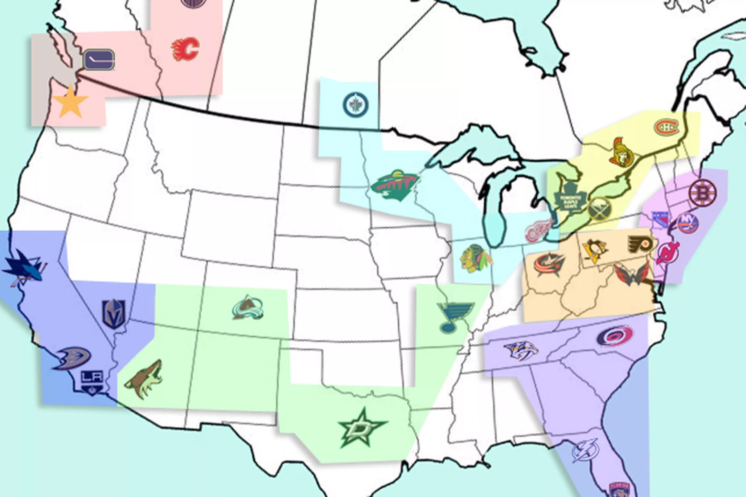 A different look at how the NHL could realign after expansion to 32 teams