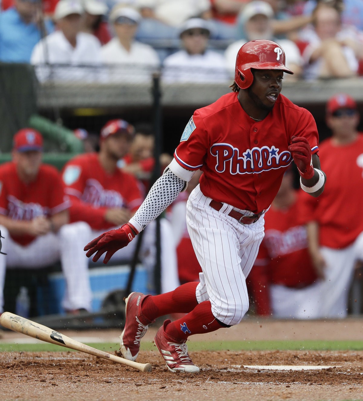 Roman Quinn tries shortstop in quest to make Phillies