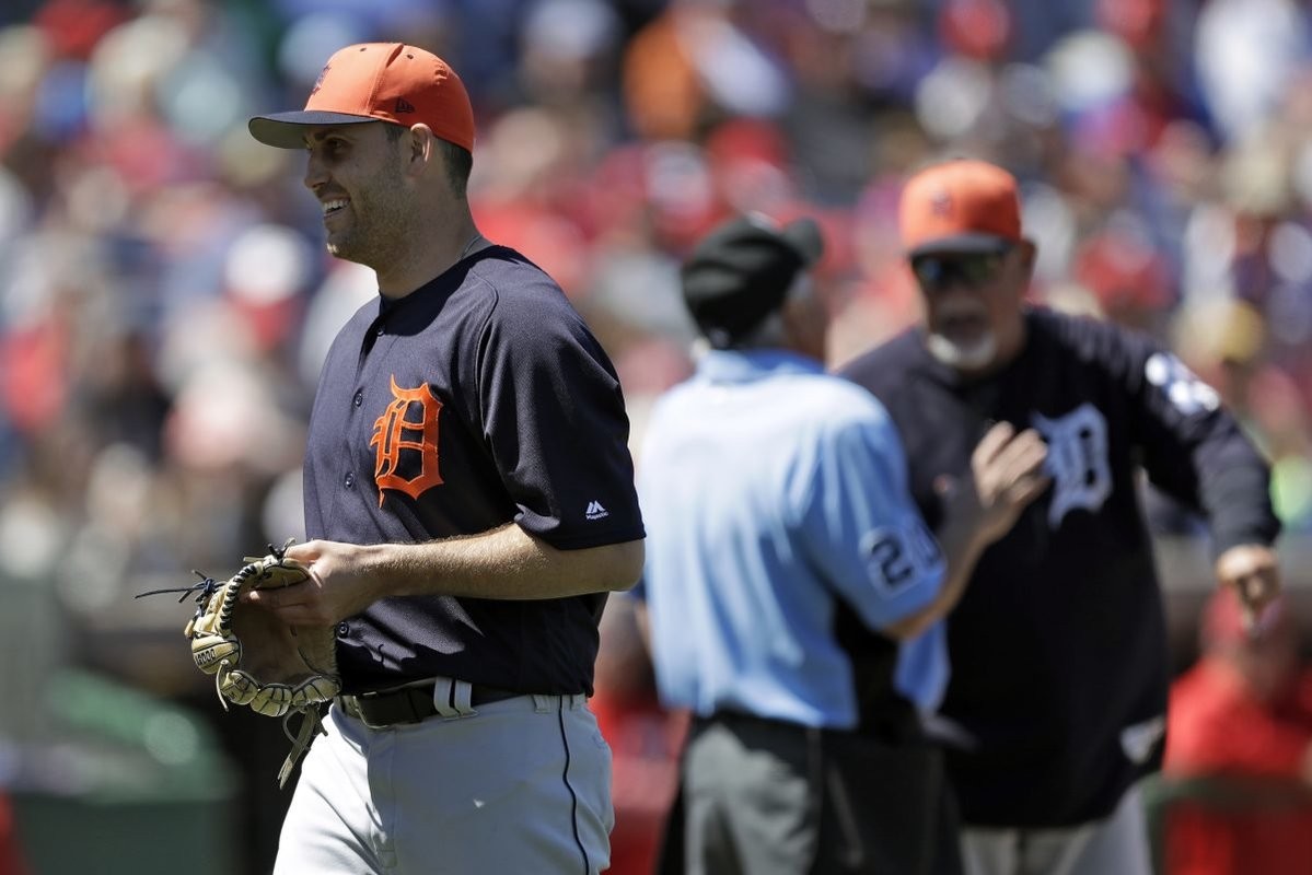 Phillies-Tigers spring training game marred by 5 ejections, 3 batters ...