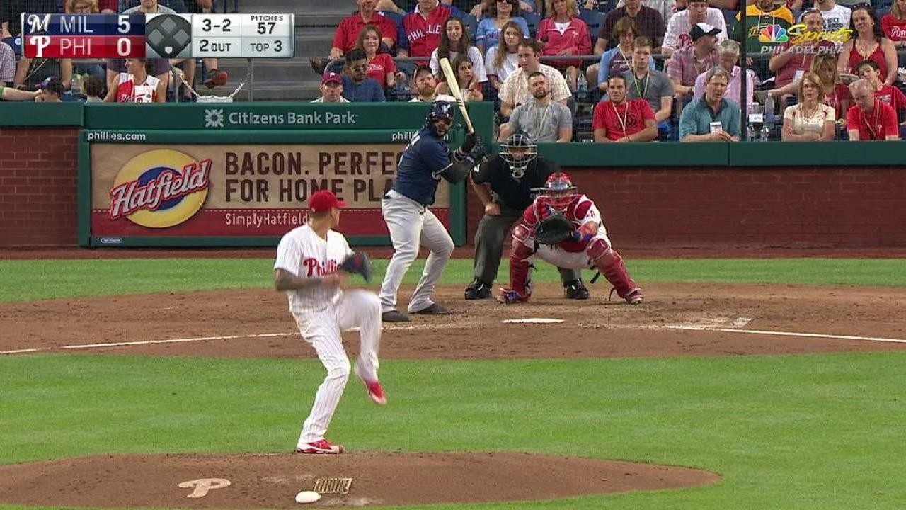 Right-hander allows a career-high 10 runs in 3 2/3 innings