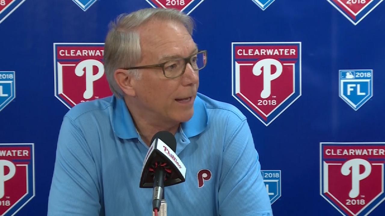 MacPhail 'satisfied' with Phillies' direction
