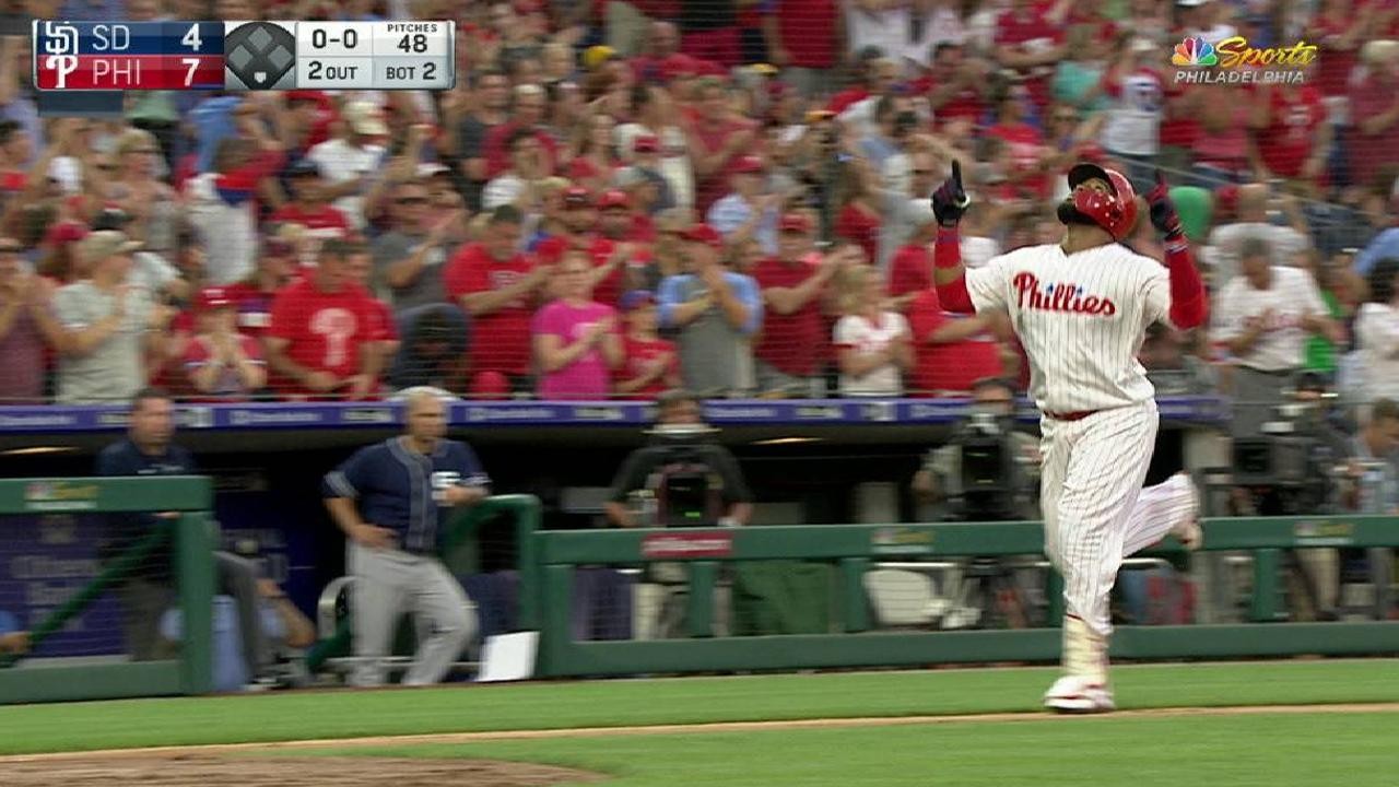 Welcome Back: Phillies 11, Padres 5