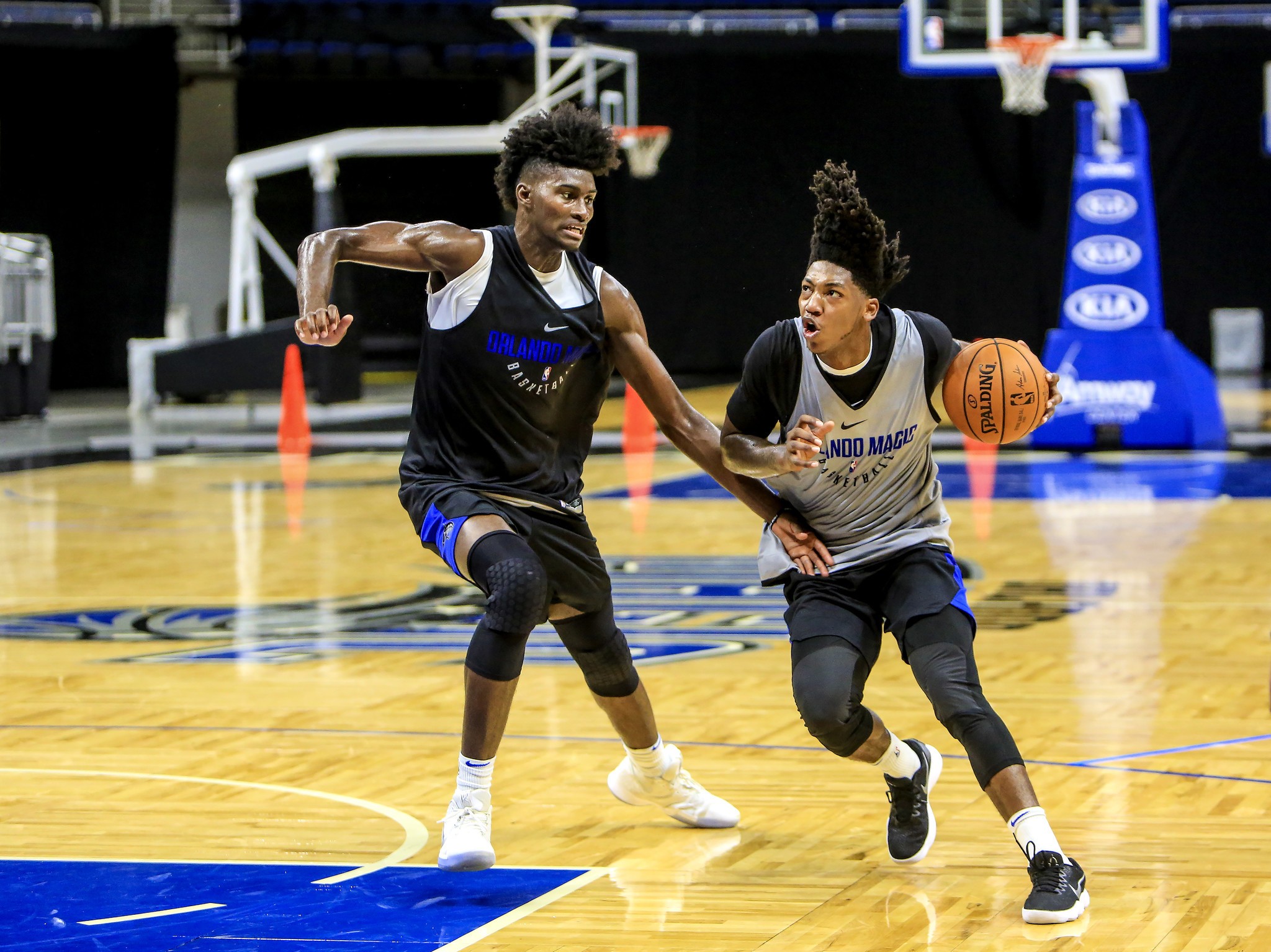 Fank Vogel and rookie Jonathan Isaac discuss their first practice of ...