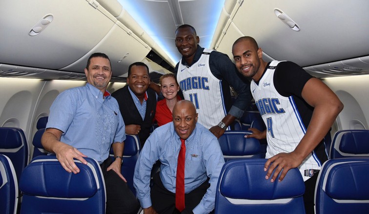 Magic Players and Southwest Airlines Staff Team Up, Celebrate Ongoing ...