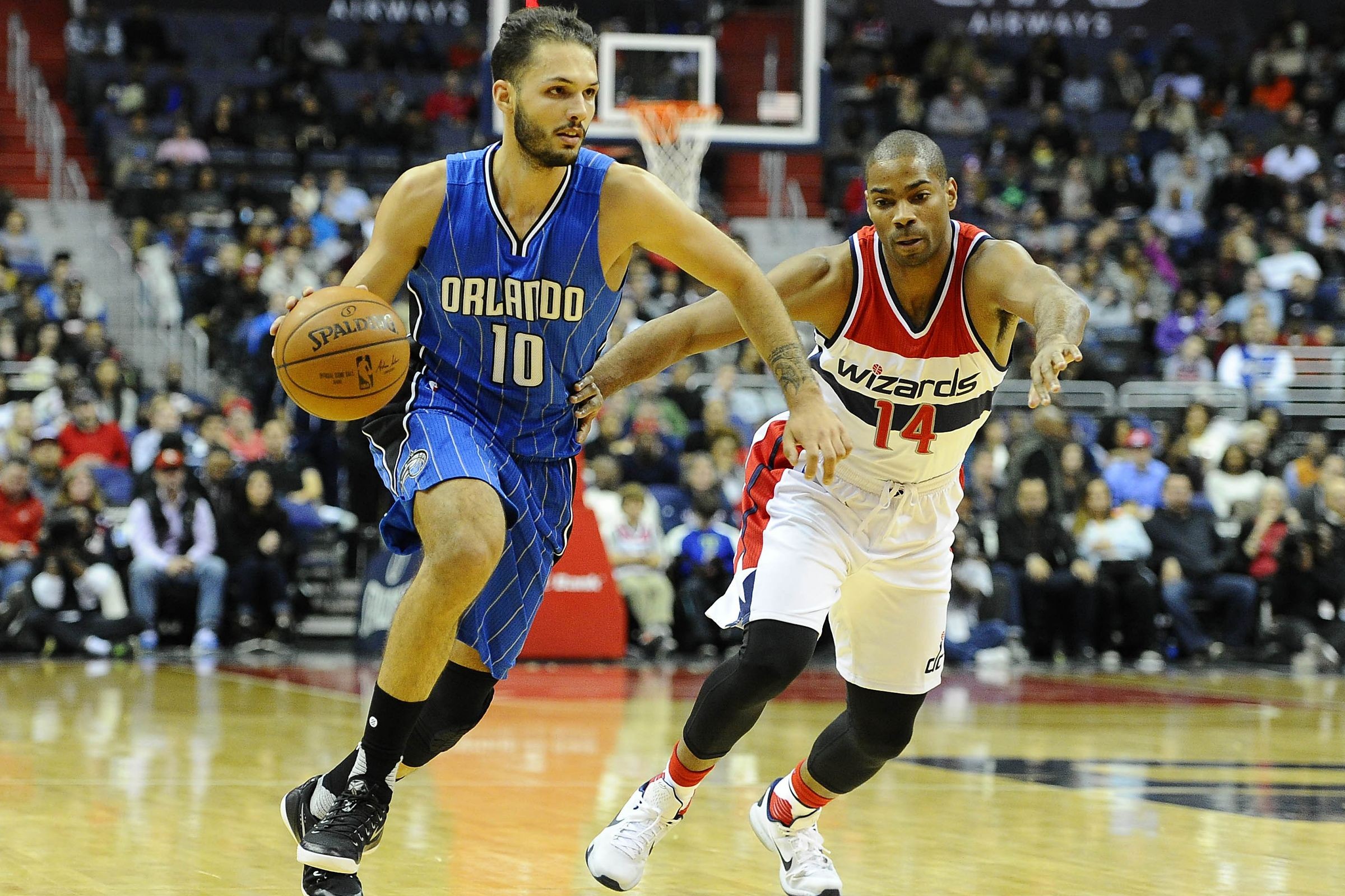 Wizards 108, Magic 99: Wizards overcome balanced scoring from Orlando